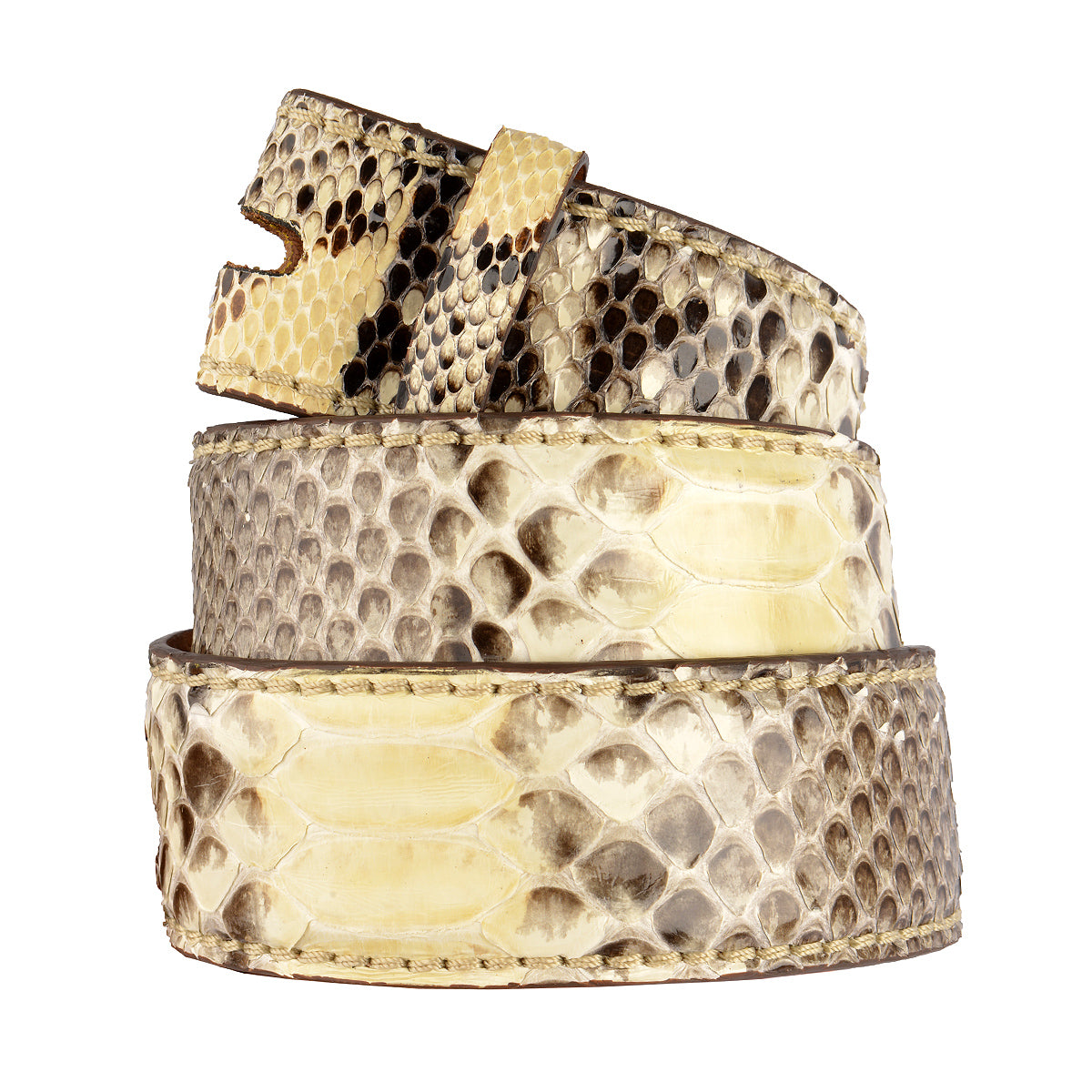 Reptile's House Pythongürtel Cuba Melange Roccia – Catrun-Shop